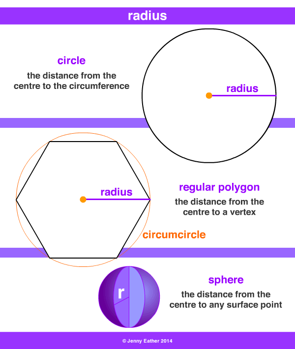 Radius Plural Radii A Maths Dictionary For Kids Quick Reference By Radius Plural Radii A Maths Dictionary For Kids Quick Reference By